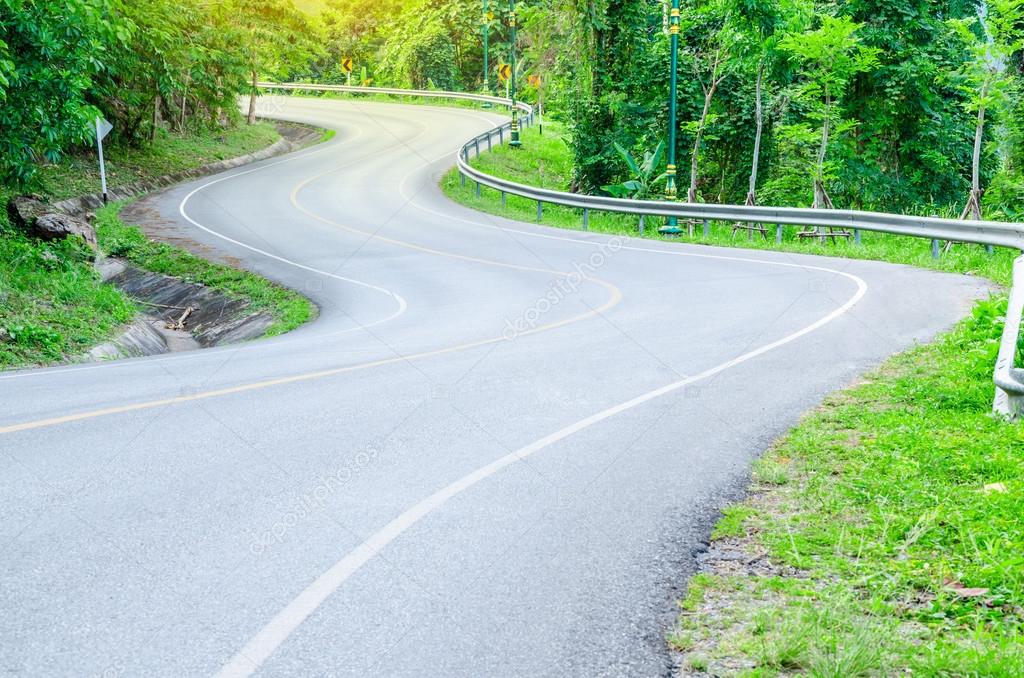 Road on mountain. s curve. Stock Photo by ©gamjai 81791364