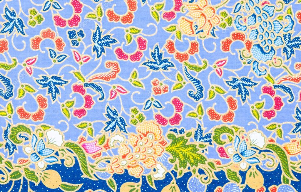 Traditional batik sarong pattern. Stock Photo by ©gamjai 81857416