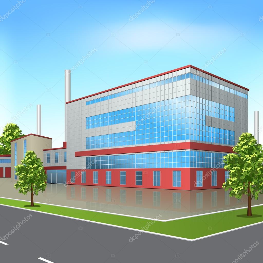 edificio de f brica con oficinas e instalaciones de producci n 2024