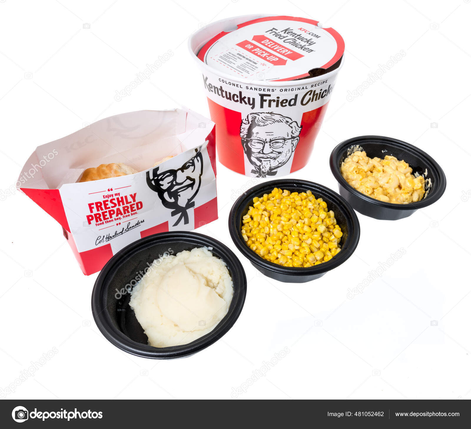 Winneconne June 2021 Package Kfc Kentucky Fried Chicken Bucket Mashed ...