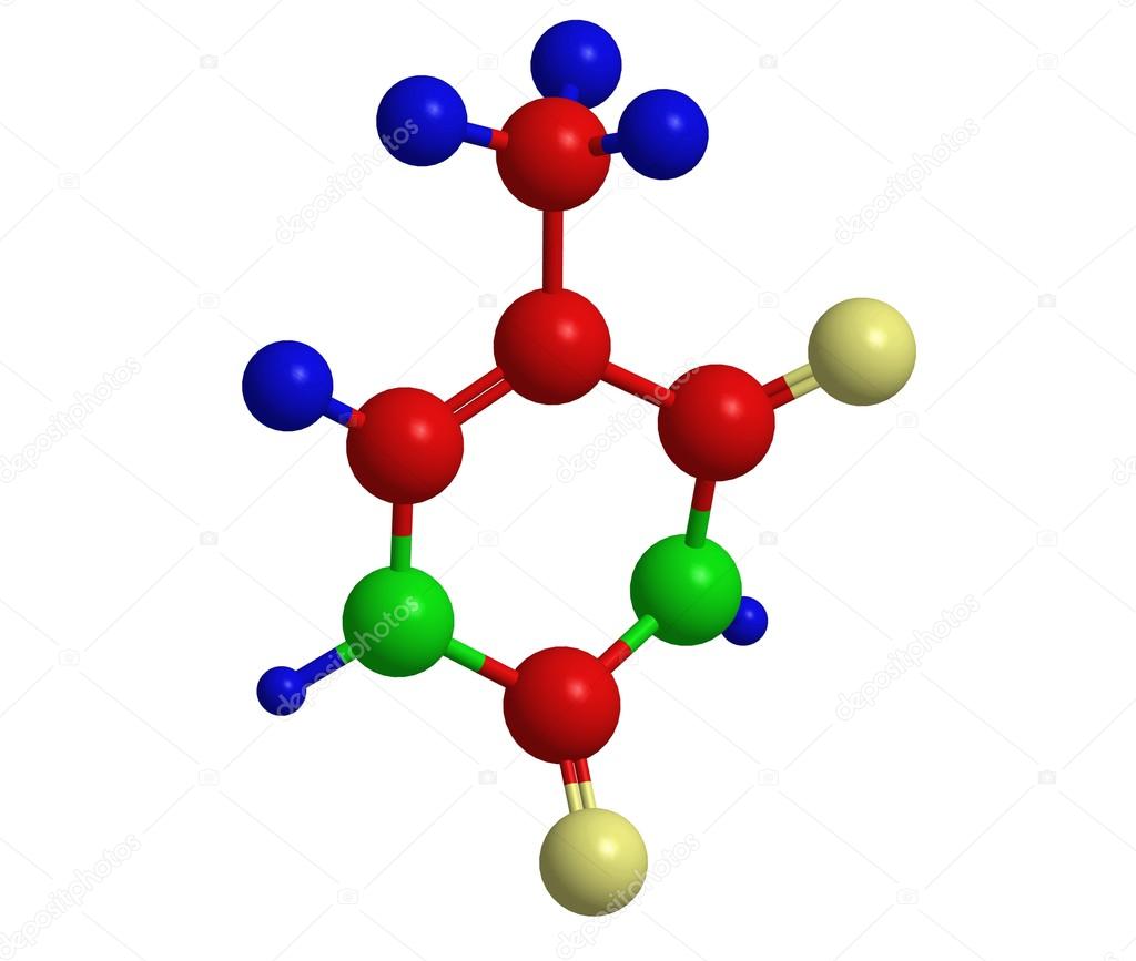 Estructura molecular de la timina 2023