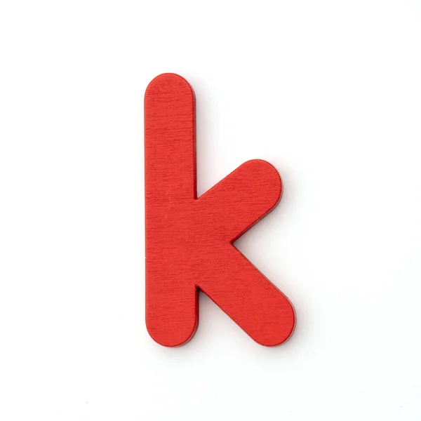 The Letter K In Red