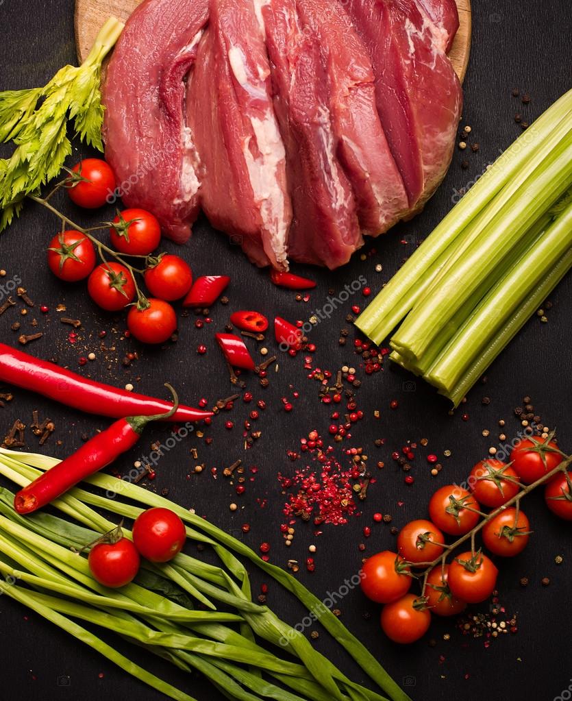 Food in process Stock Photo by ©shadalini 103540788