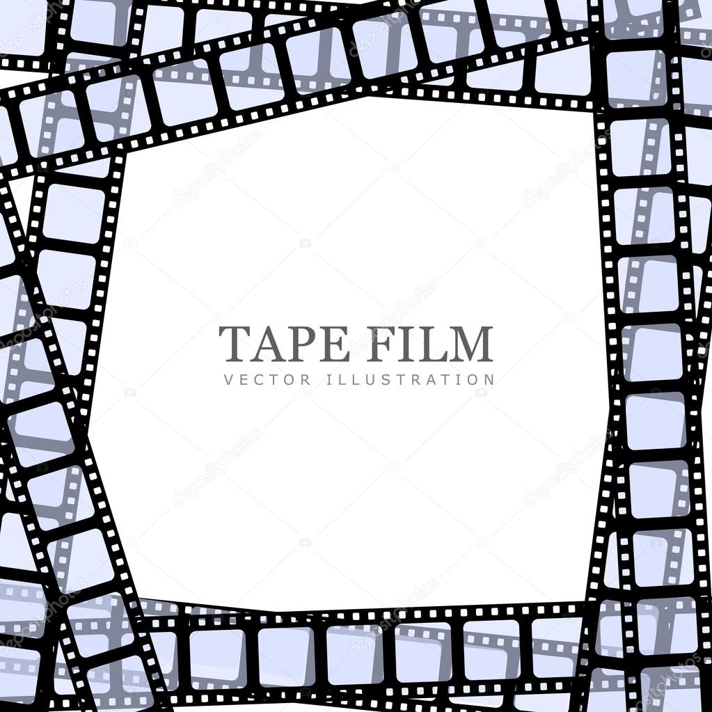 Rollo de película de plantilla — Vector de stock © Liubou #104070482