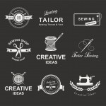 Set of tailor labels and emblems Stock Vector Image by ©ivan.baranov ...