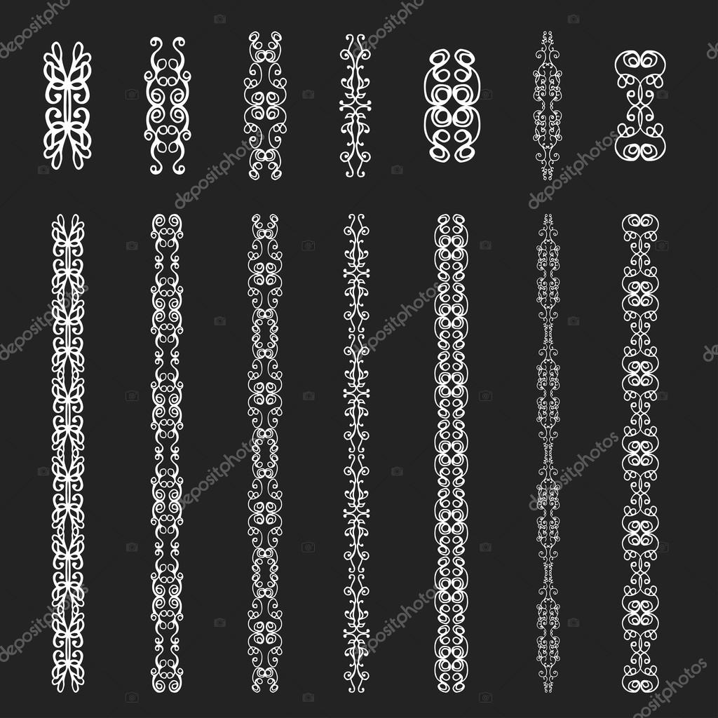 Monogram elements Stock Vector by ©Liubou 77592282