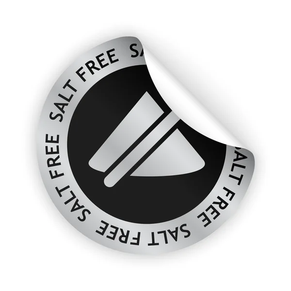 Vector salt free bent sticker Stock Vector Image by ©th3fisa #63226605