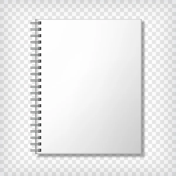 Notebook blank template Vector Art Stock Images | Depositphotos