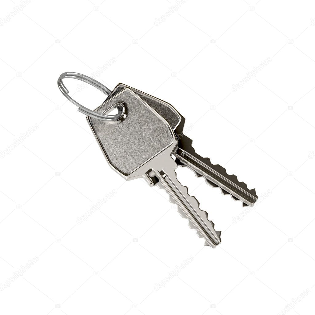 Two keys on a ring Stock Photo by ©paketesama 54974809