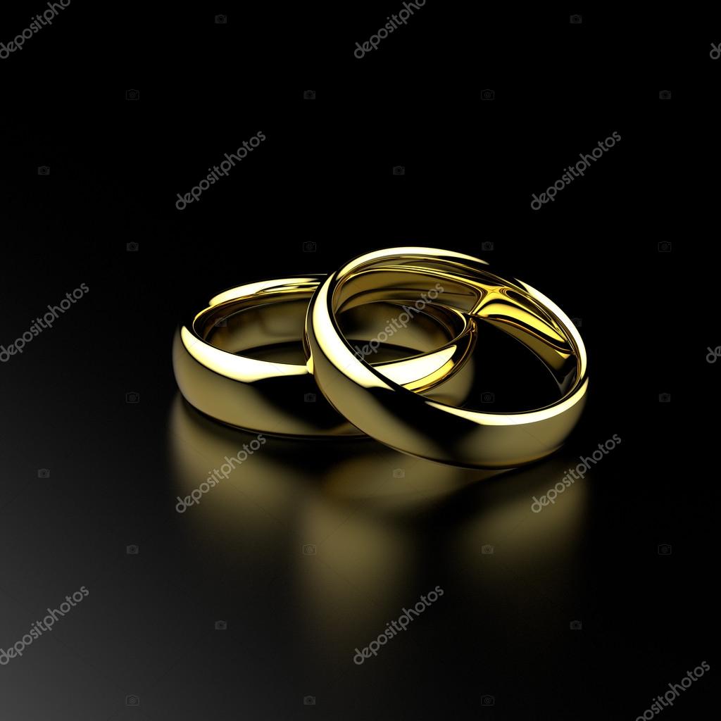 Gold wedding rings — Stock Photo © paketesama #57011695