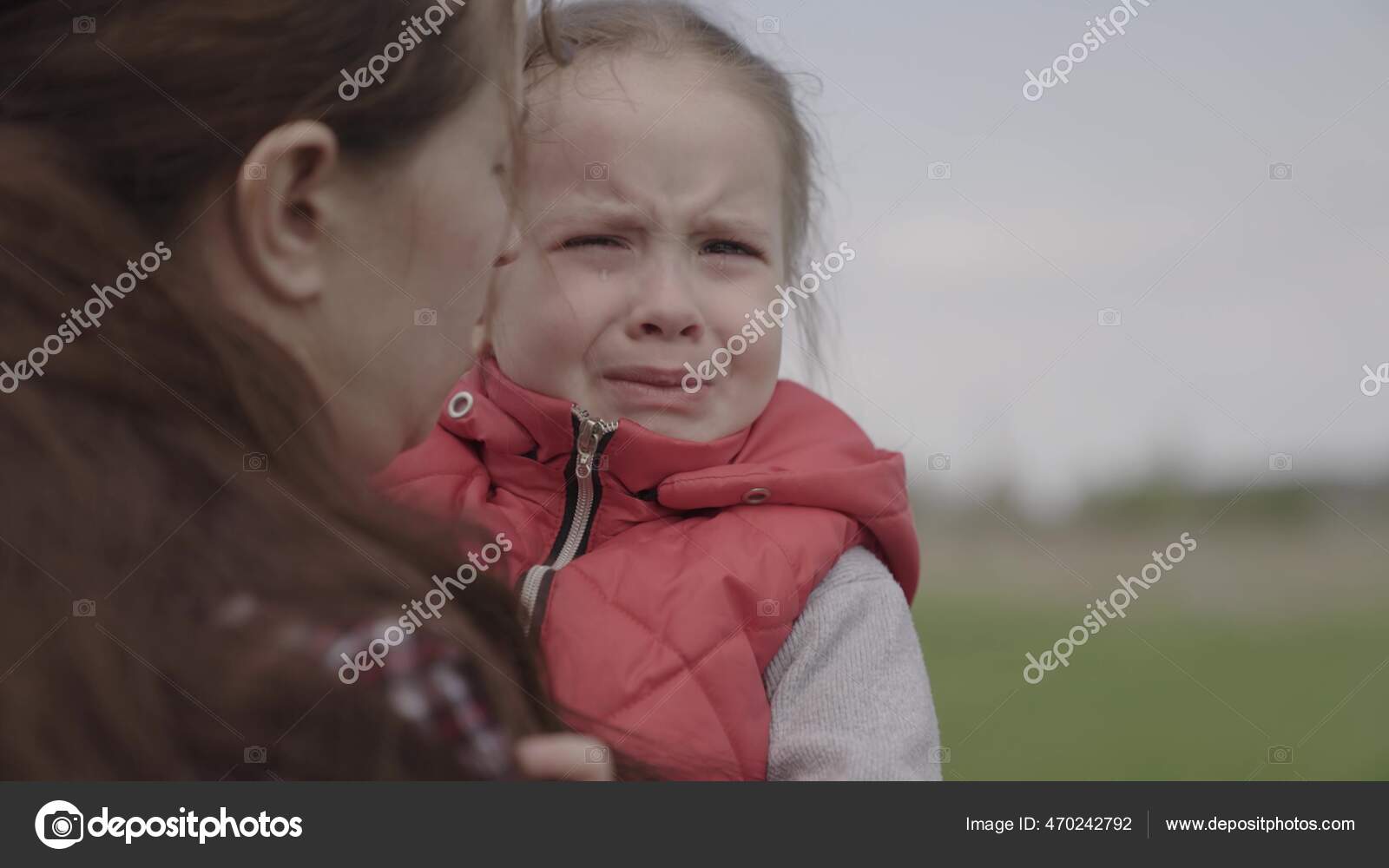 Sad Crying Mom