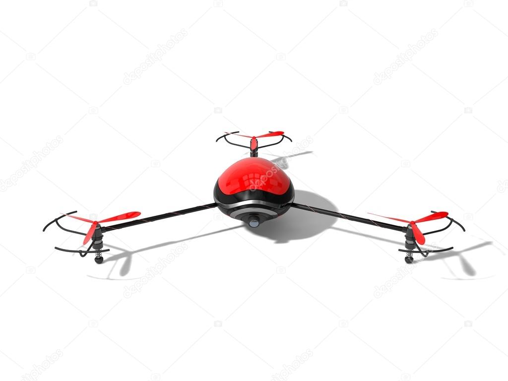 The red drone concept — Stock Photo © kasezo2 #66877791