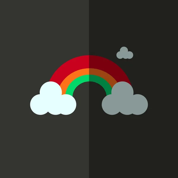 Color Rainbow With Clouds — Stock Vector © sammep #32353083 Color Rainbow With Clouds — Stock Vector © sammep #32353083