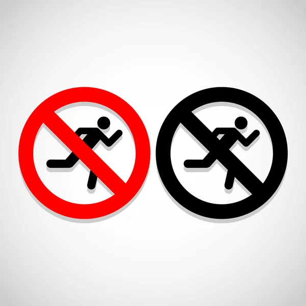 Prohibition signs icon great for any use. Vector EPS10. — Stock Vector ...