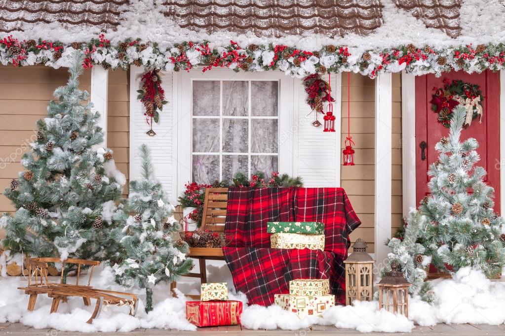 Decorated Beautiful House — Stock Photo © karmaknight #91060084