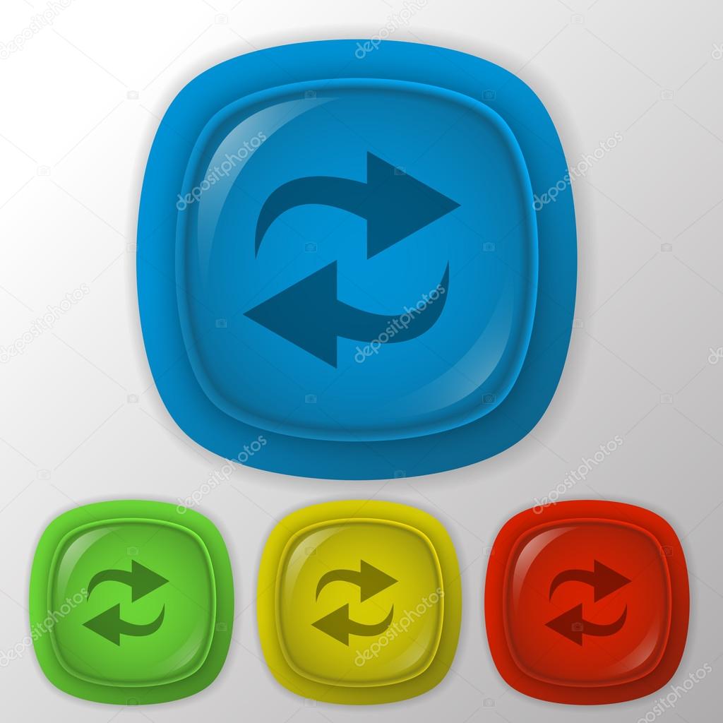 Update sign Stock Vector Image by ©Little_cuckoo #54182011