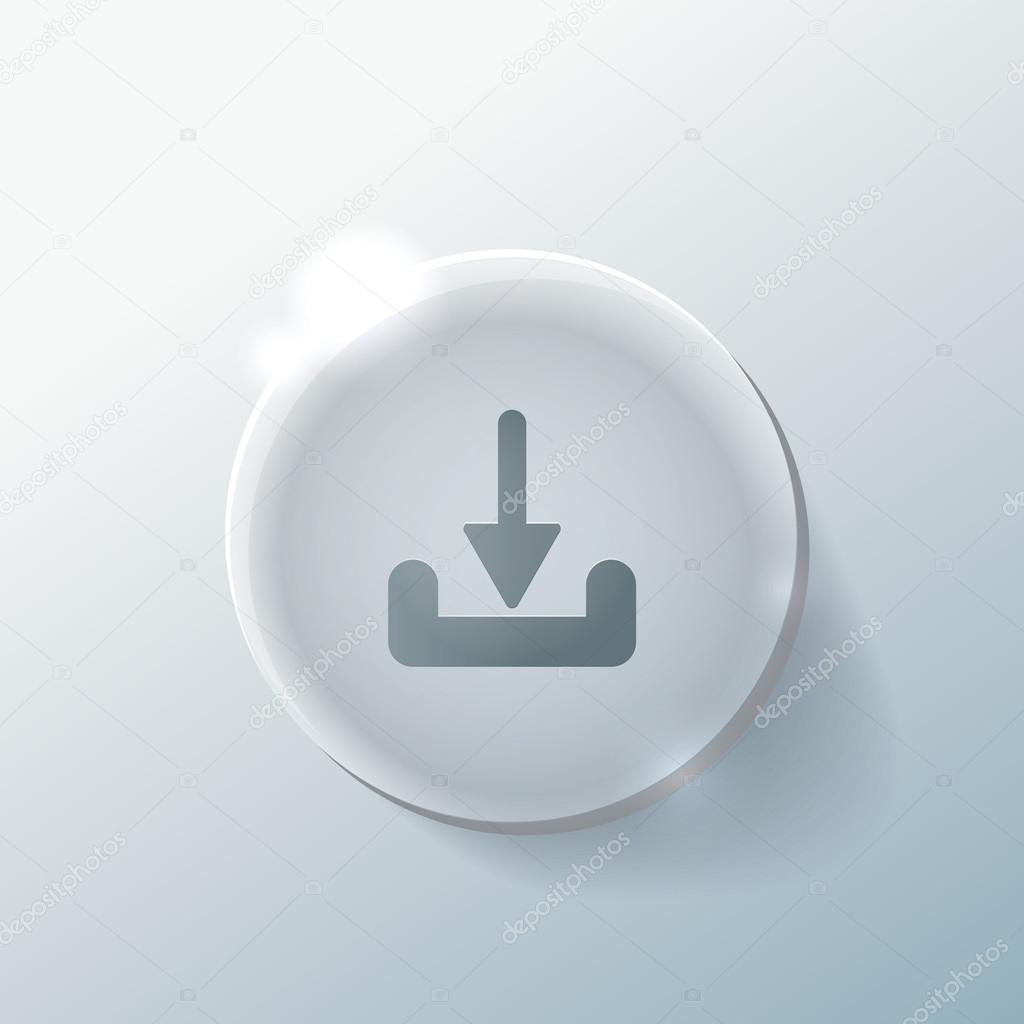 Download arrow. Stock Vector by ©Little_cuckoo 54183955