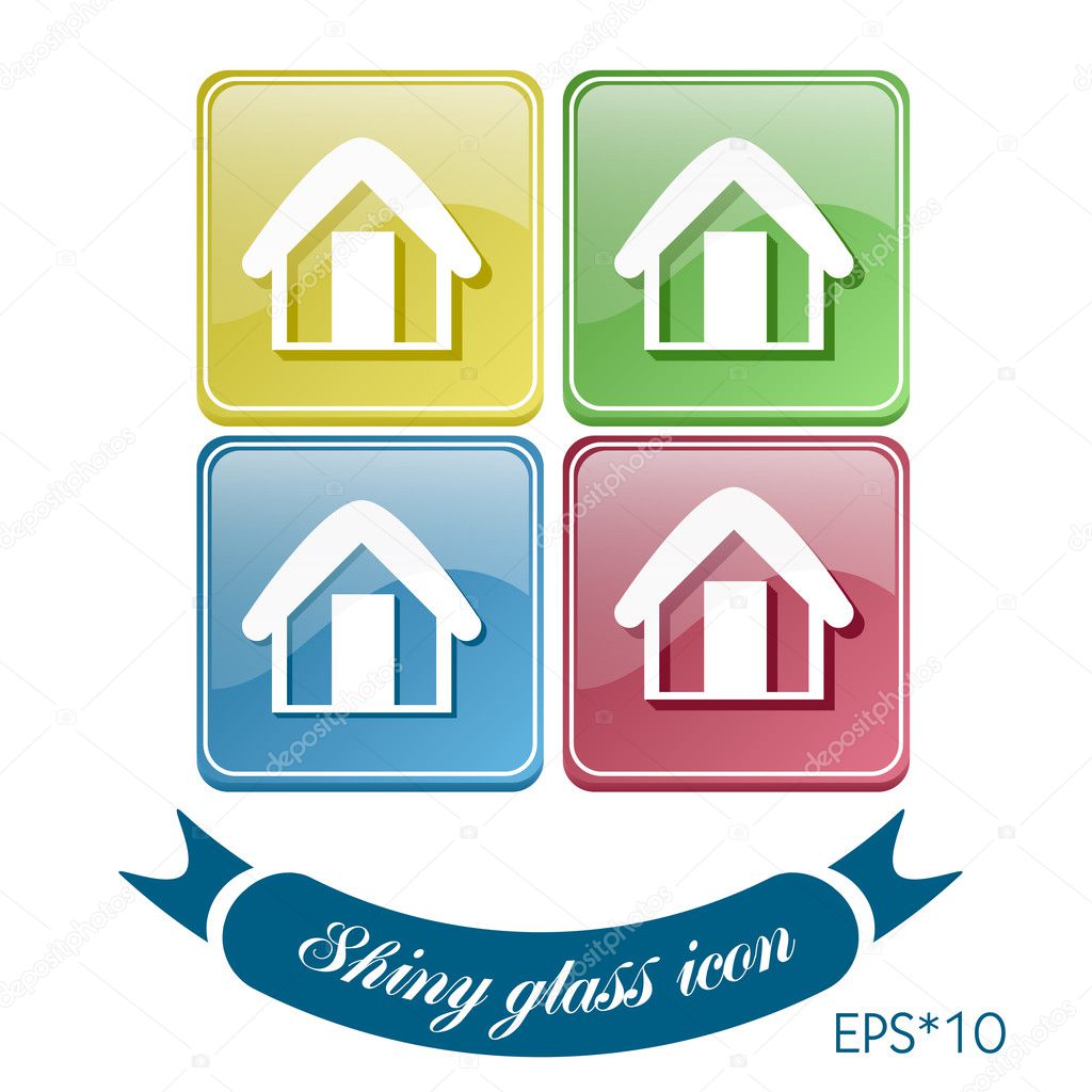 Home sign Stock Vector by ©Little_cuckoo 56470383