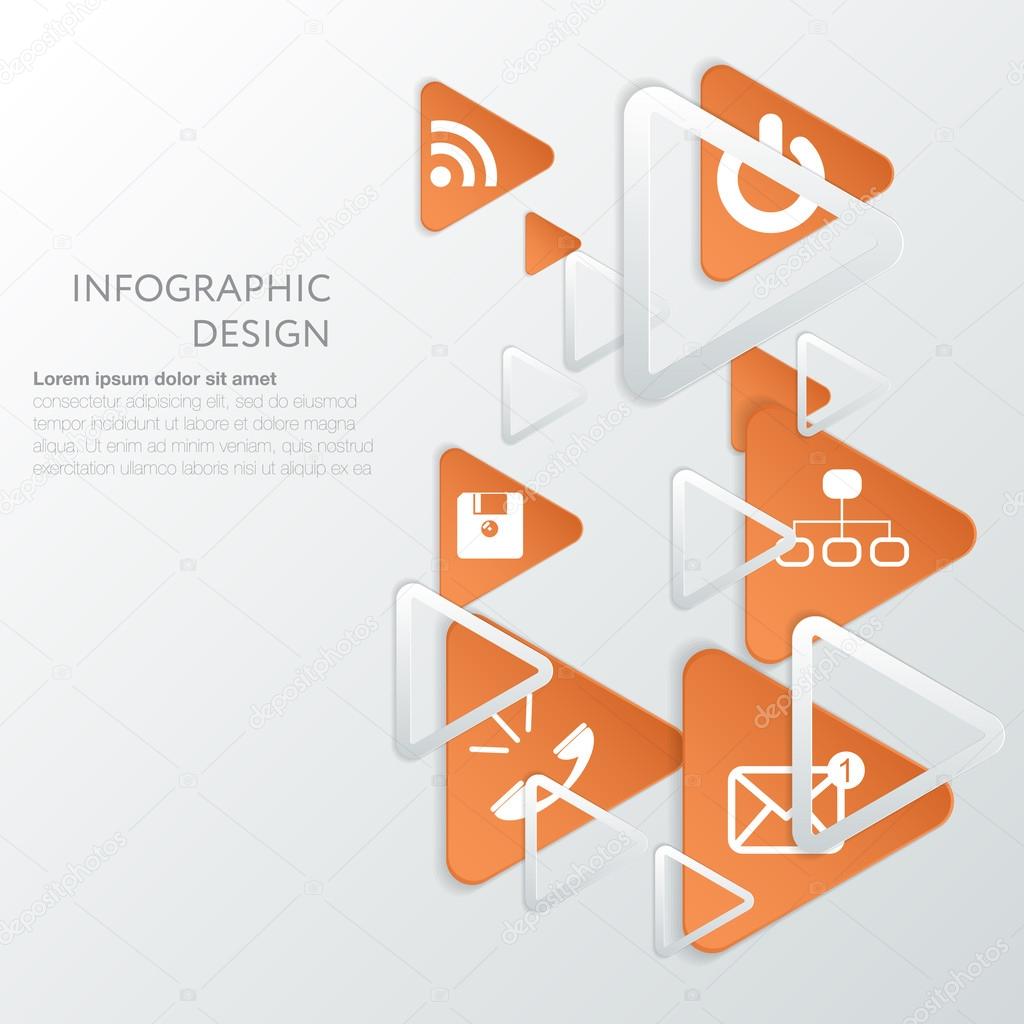 Social media infographic Stock Vector Image by ©Little_cuckoo #59742355