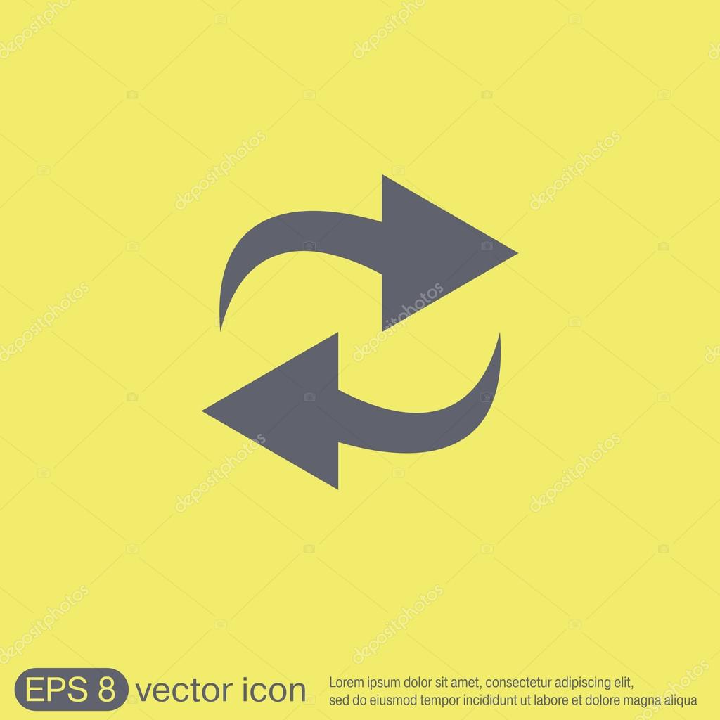 Update arrows sign Stock Vector by ©Little_cuckoo 66260559