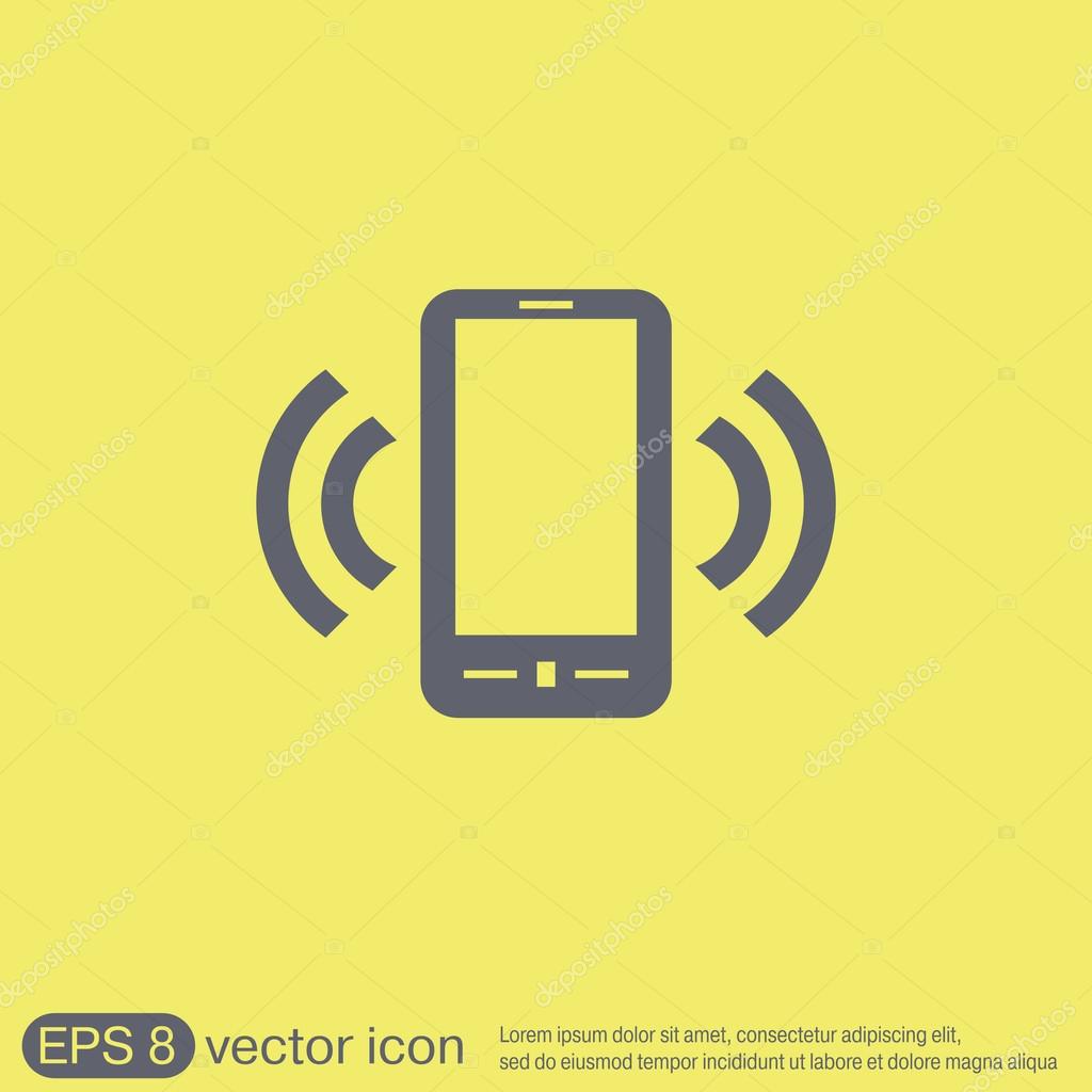 Ringing phone icon Stock Vector Image by ©Little_cuckoo #66260849