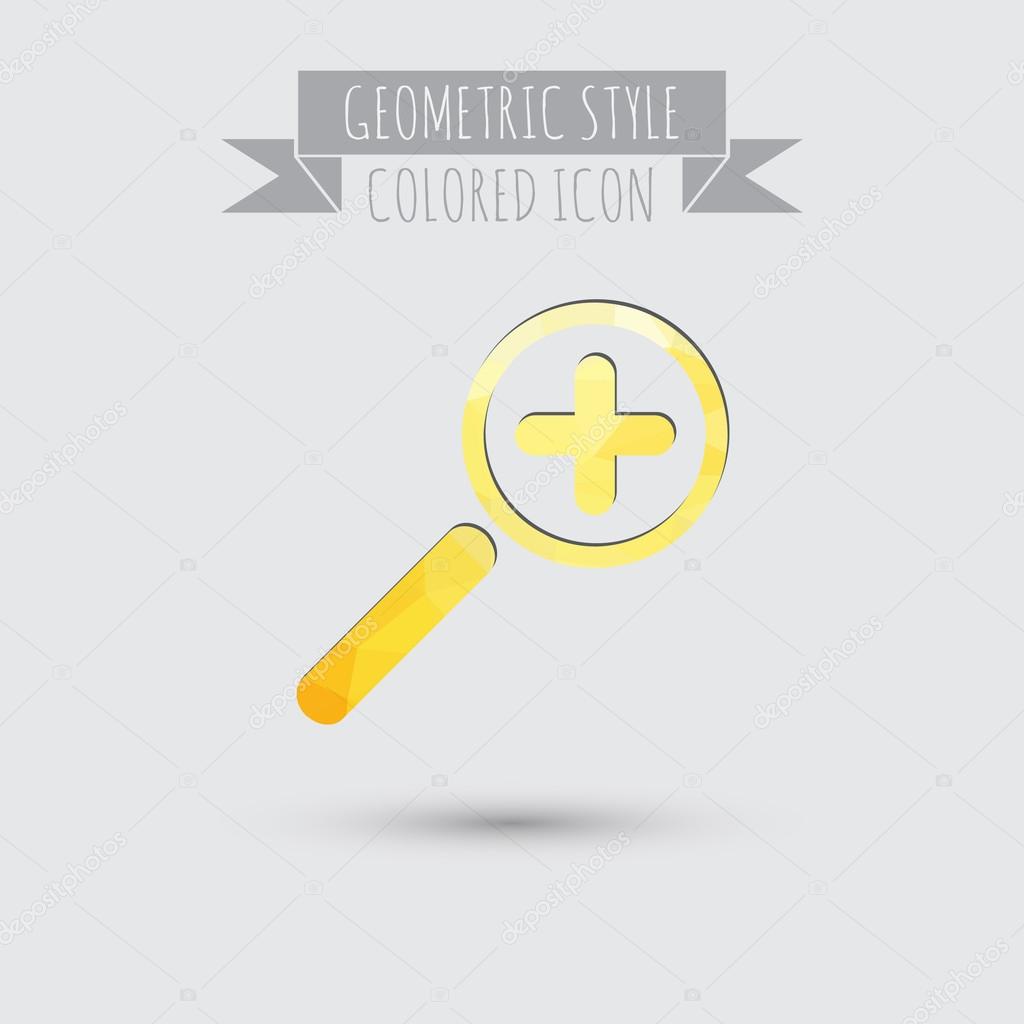 Magnifier, increase icon Stock Vector Image by ©Little_cuckoo #72386343