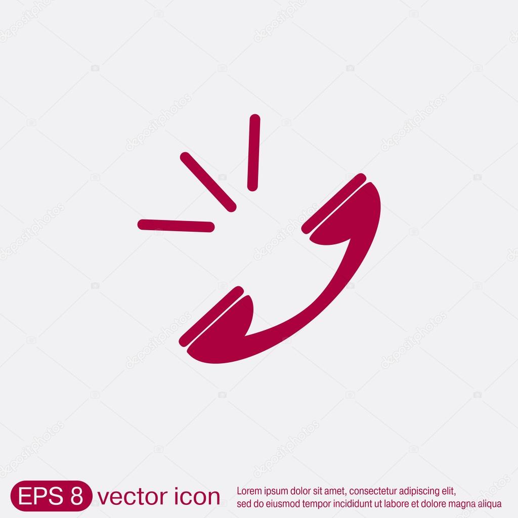 Llamada entrante y saliente Vector de stock por ©Little_cuckoo 73797923