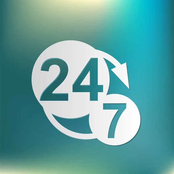 100,000 24 7 logo Vector Images | Depositphotos