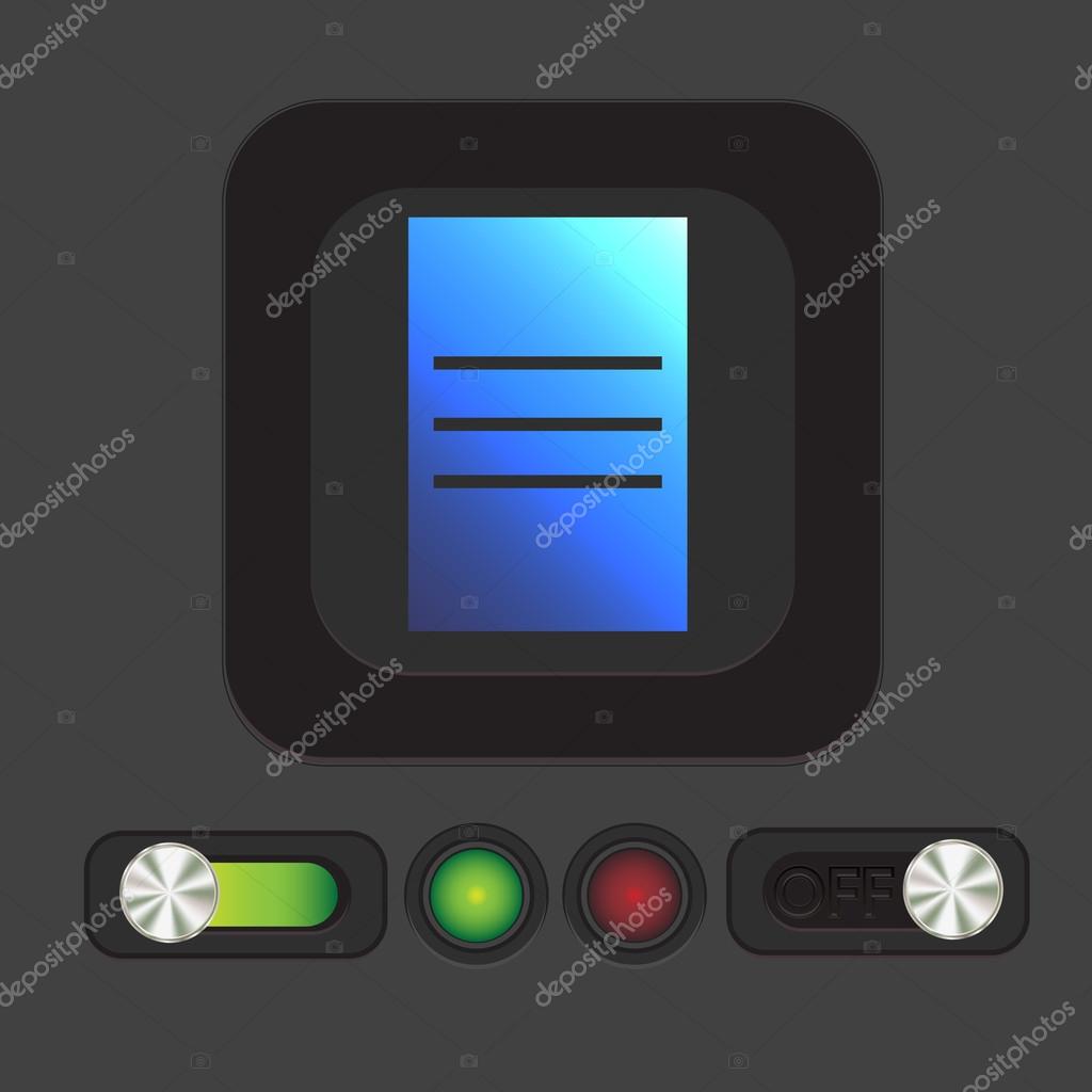 Tablet sheet of paper Stock Vector by ©Little_cuckoo 74936193