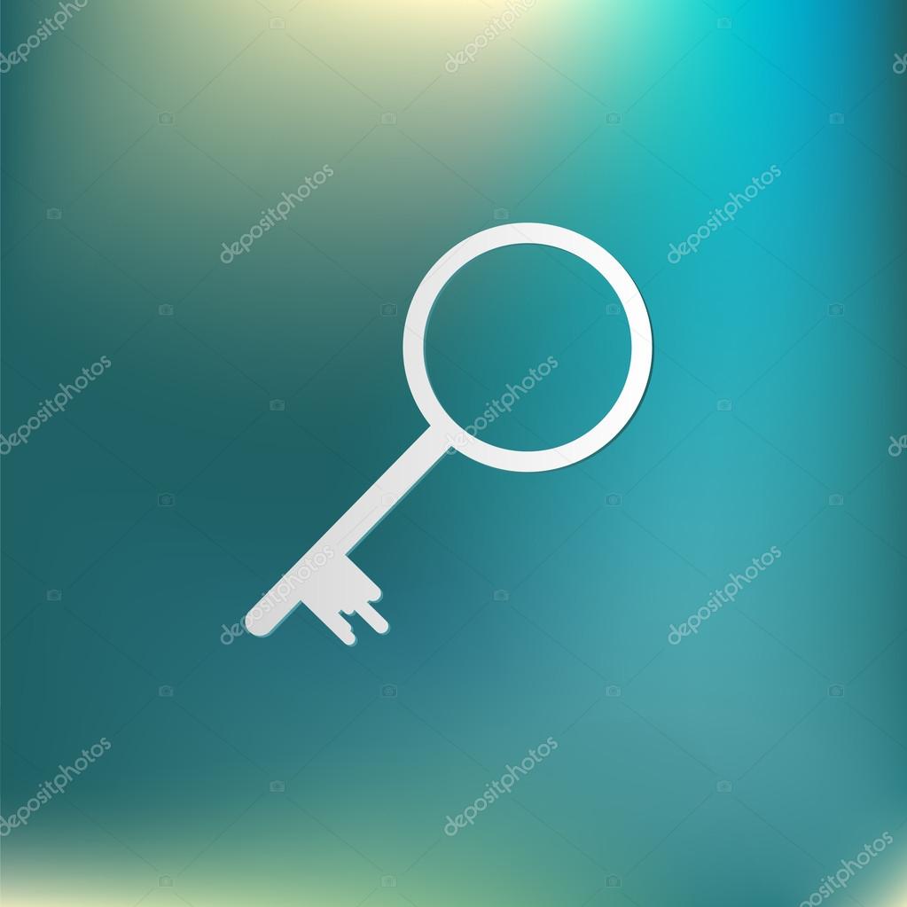 Icône symbole clé Vecteur par ©Little_cuckoo 74937113