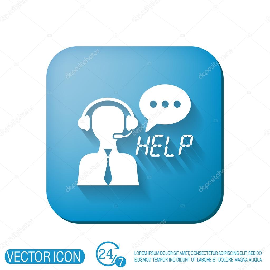 Customer support avatar Stock Vector by ©Little_cuckoo 76524957
