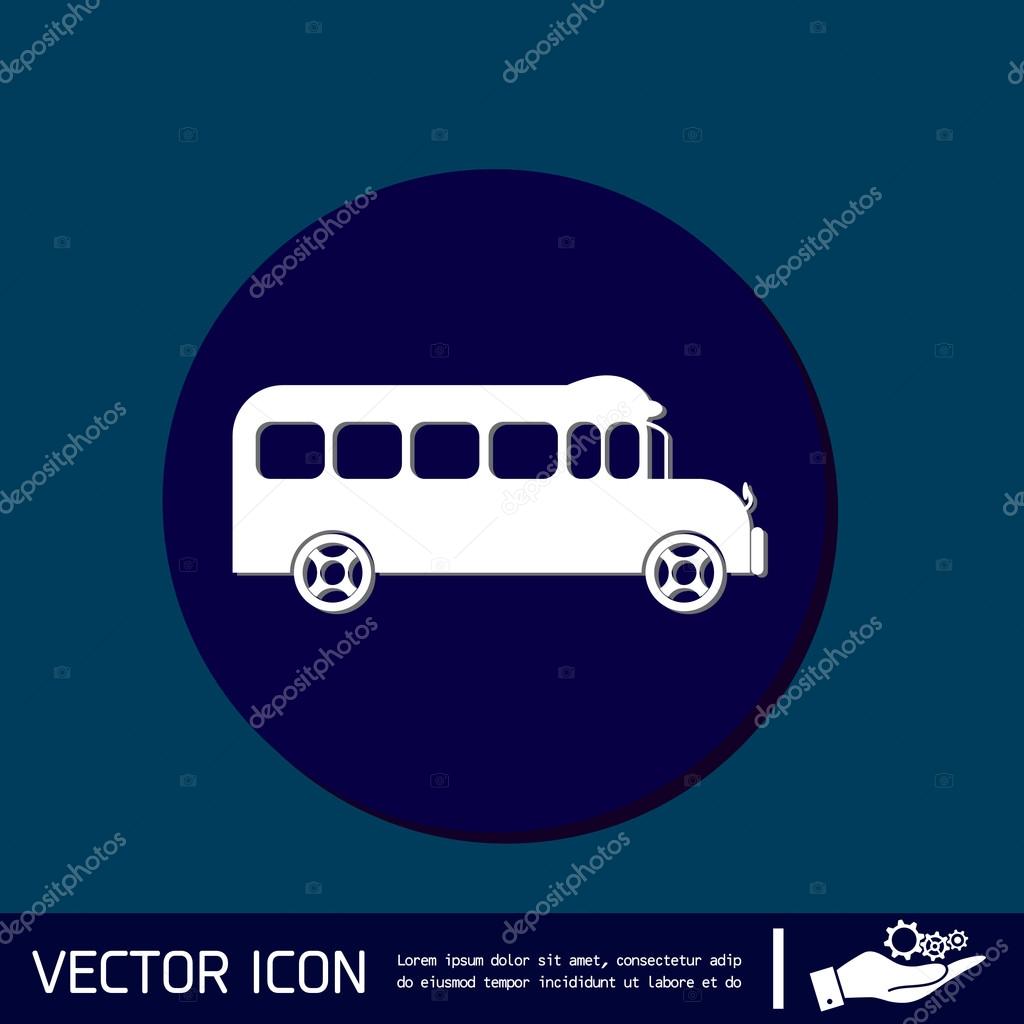 Autobús escolar. Estudio de símbolos Vector de stock #76532887 de ...