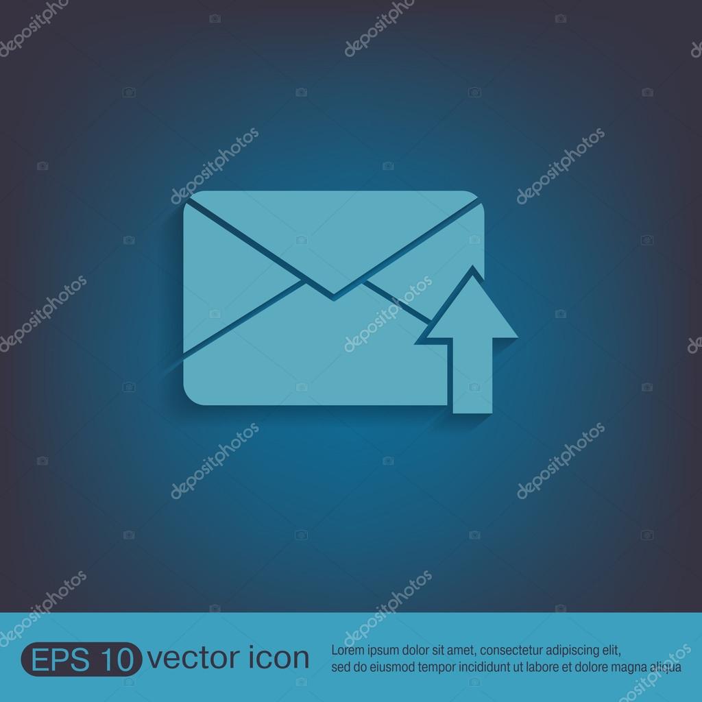 Sobre postal. símbolo de correo electrónico Vector de stock #78562904 ...