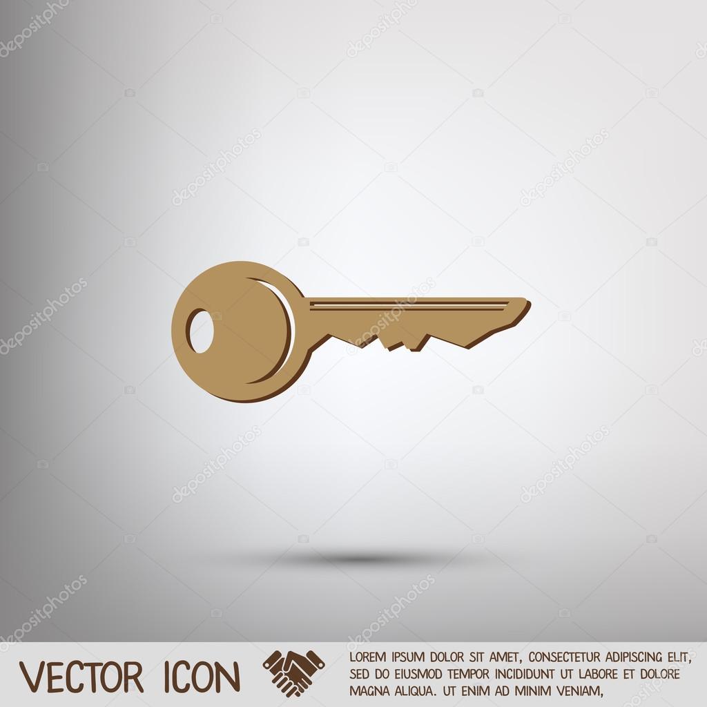 Icono del símbolo clave Vector de stock #80646020 de ©Little_cuckoo