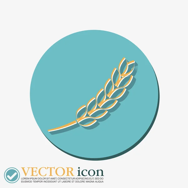 Icono de espiga de trigo Vector de stock por ©Little_cuckoo 94513724