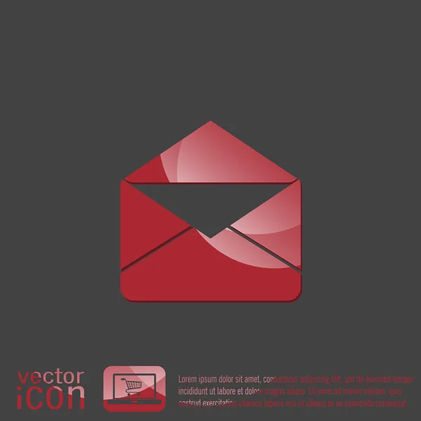 Postal envelope sign Stock Vector by ©Little_cuckoo 80645268