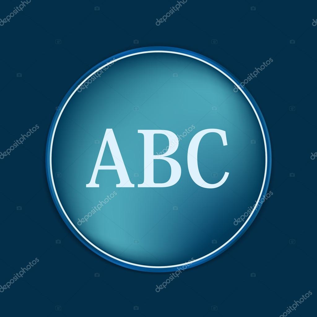 Letters of the alphabet icon Stock Vector by ©Little_cuckoo 83584652