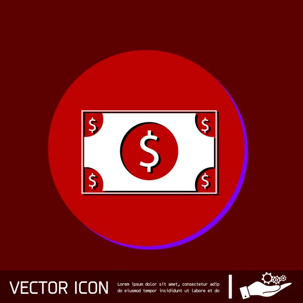 Five Dollar Bill Icon
