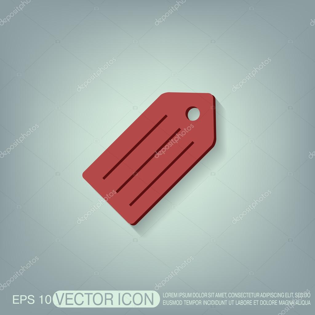 Label symbol icon Stock Vector by ©Little_cuckoo 88502198