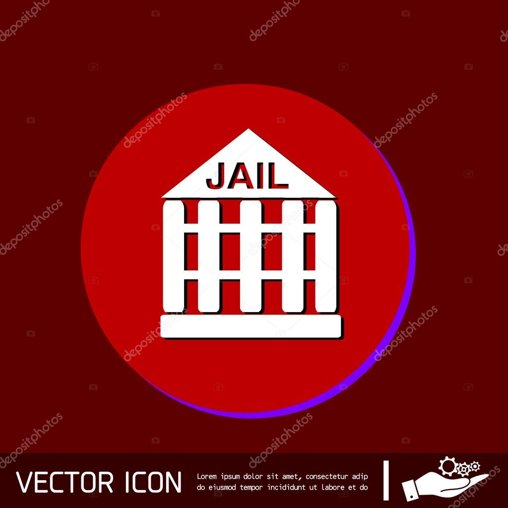 Icono prisión cárcel Vector de stock por ©Little_cuckoo 88503208
