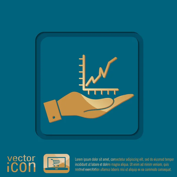 100,000 Growth chart outline icon Vector Images | Depositphotos