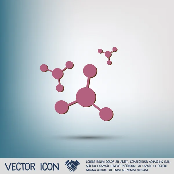 Atom, molecule symbol Stock Vector Image by ©Little_cuckoo #74934617