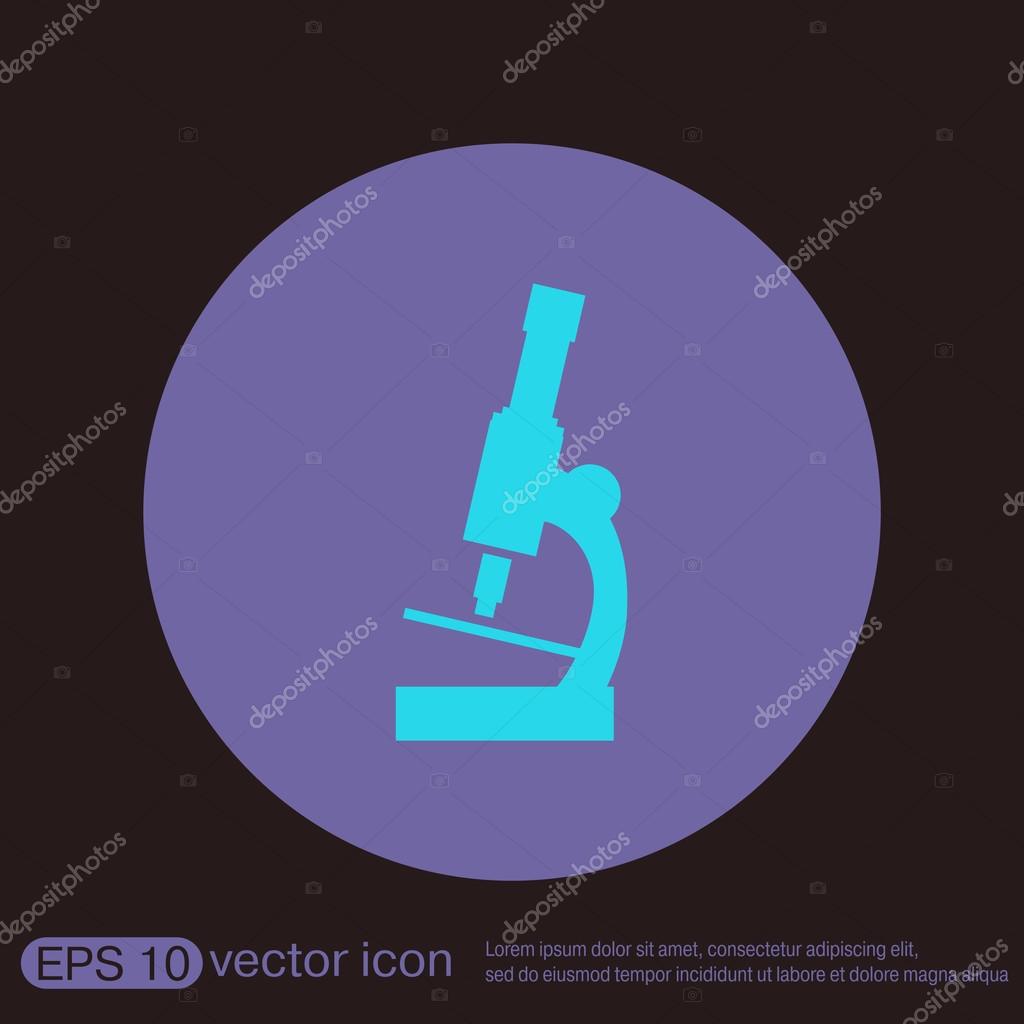 Microscope sign icon Stock Vector Image by ©Little_cuckoo #92936232