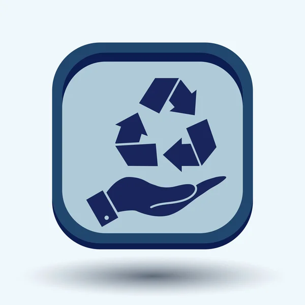 Recycle symbol icon Stock Vector by ©Little_cuckoo 79600022