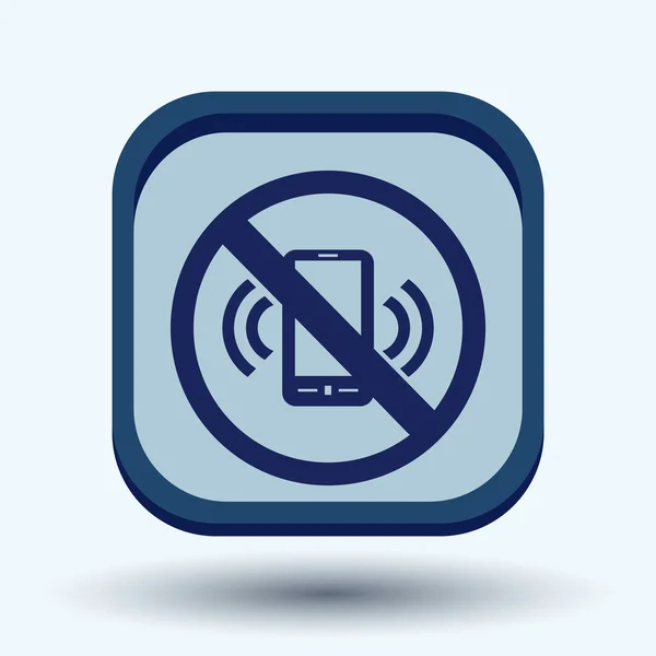 Forbidden to use mobile phone Stock Vector Image by ©Little_cuckoo ...