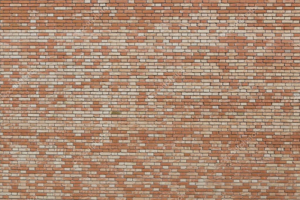 Red and orange brick wall with variance. Ideal for texture or ...