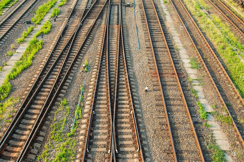 Railway track. — Stock Photo © kolidzeitattoo #80483062