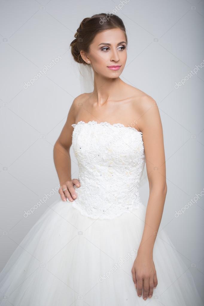 Beautiful bride — Stock Photo © kopitin #77208161