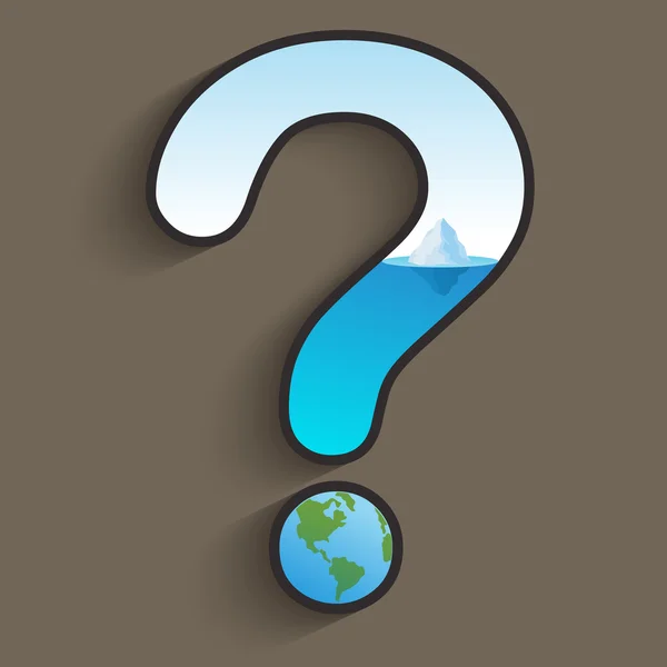 Question Mark With World Globe Stock Vector Image by ©HitToon #61063511