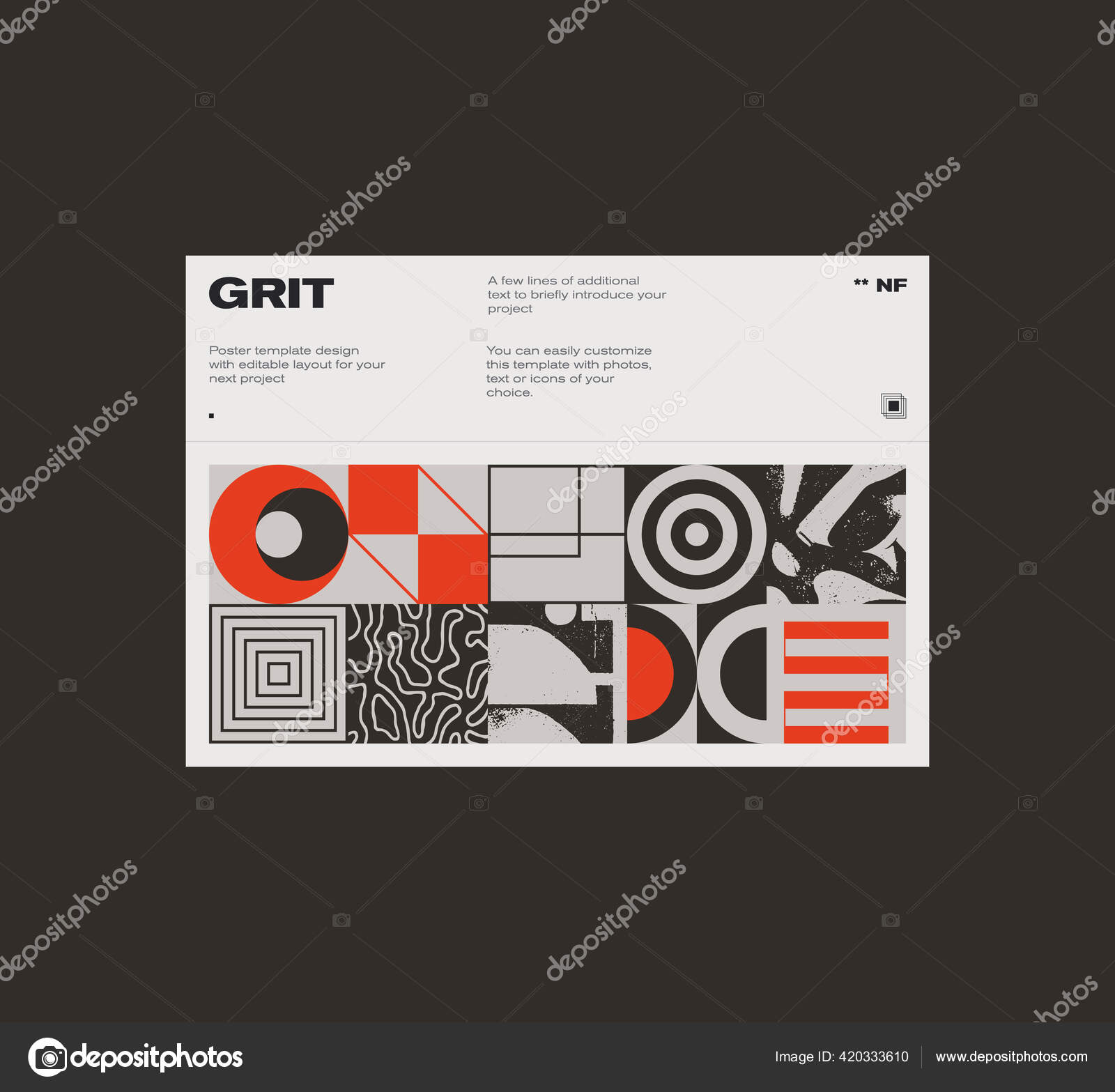 Minimalist Graphic Design Layout